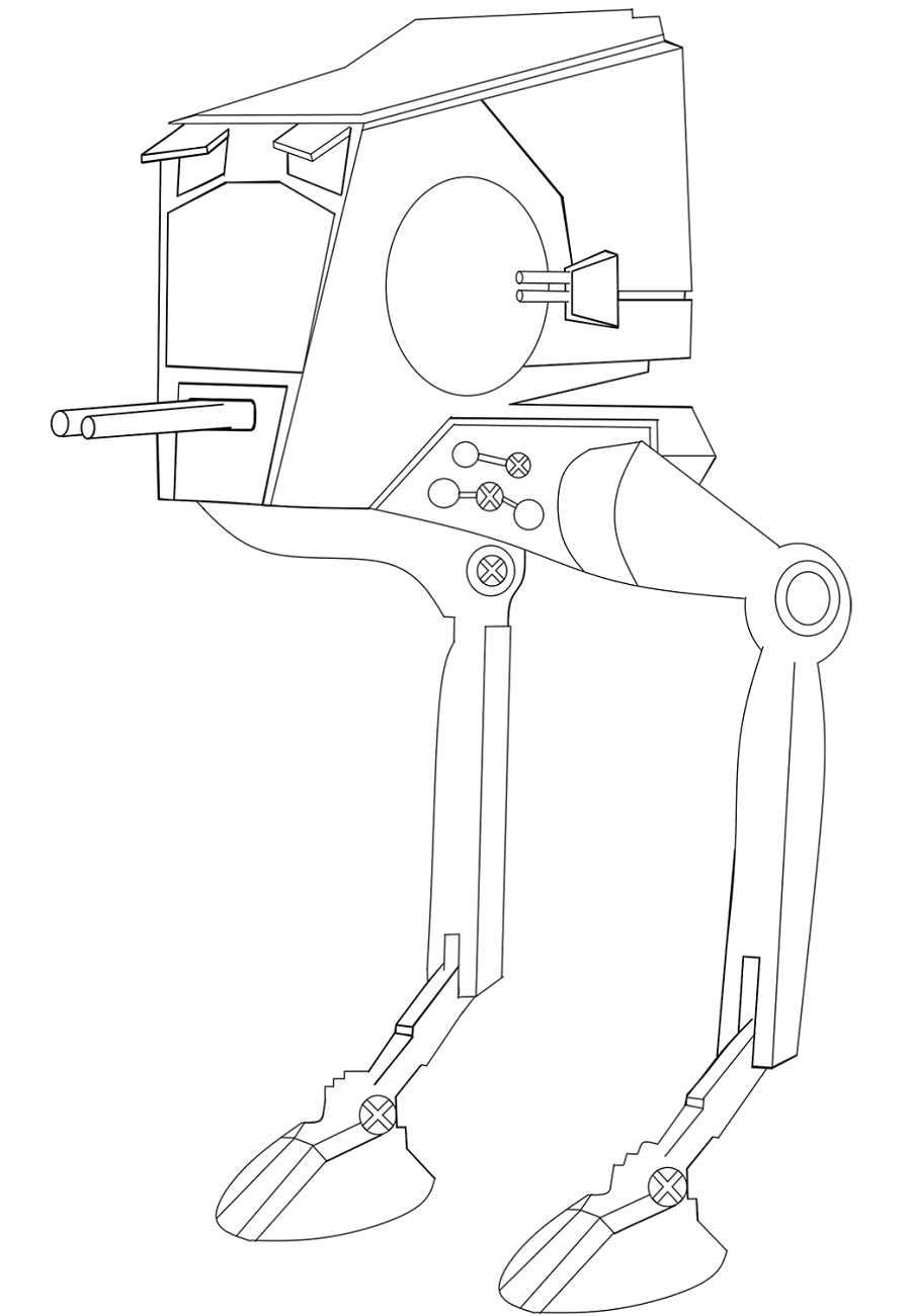 Scout Transport AT ST Boyama Sayfası – Boyama Online