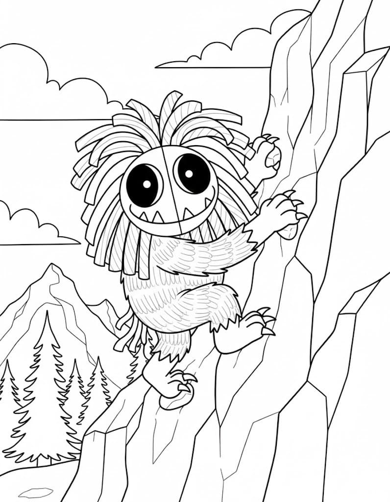 Basit Yarnaby Çizim Boyama Sayfası – Boyama Online