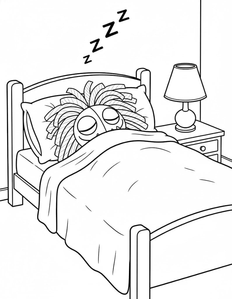 Kolay Yarnaby Çizim Boyama Sayfası – Boyama Online