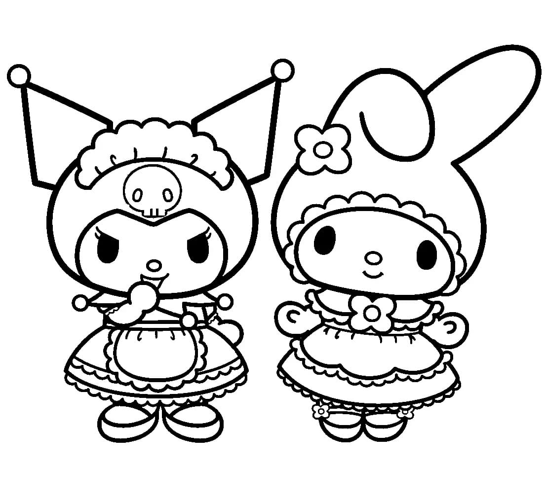 G zel Kuromi Boyama Sayfas Boyama Online G zel Kuromi Boyama Sayfas Boyama Online