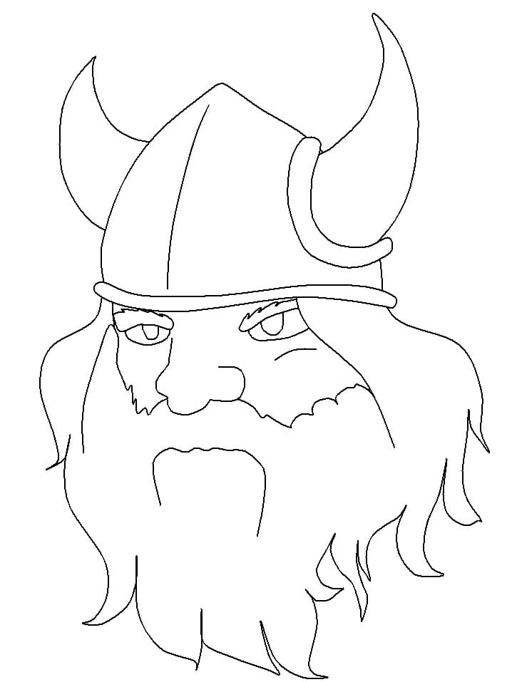Viking yüzü boyama sayfası Boyama Sayfası – Boyama Online Viking yüzü boyama sayfası Boyama Sayfası – Boyama Online