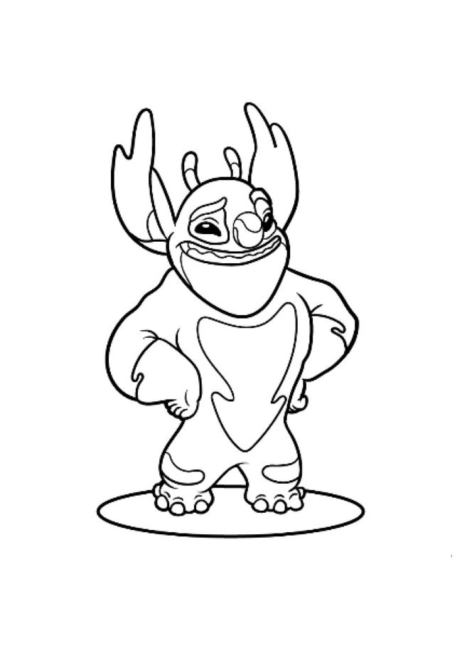 Orijinal Stitch Boyama Sayfası – Boyama Online