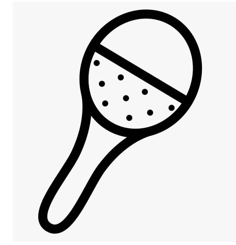 Marakas Mandala Boyama Sayfası – Boyama Online