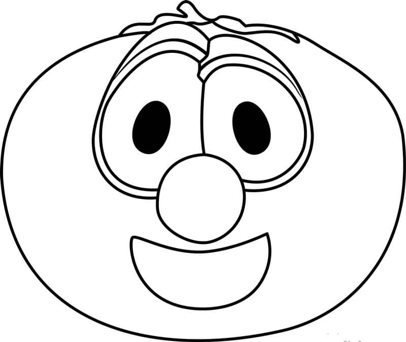 Bob Domates Boyama Sayfası – Boyama Online