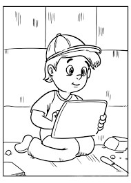 Erkek Çocuk Boyama Sayfaları – Boyama Online