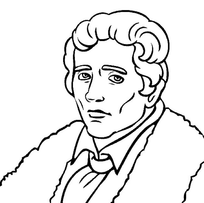 Daniel Boone Boyama Sayfası – Boyama Online