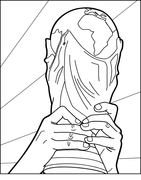 Lionel Messi Futbolcu Boyama Sayfası – Boyama Online