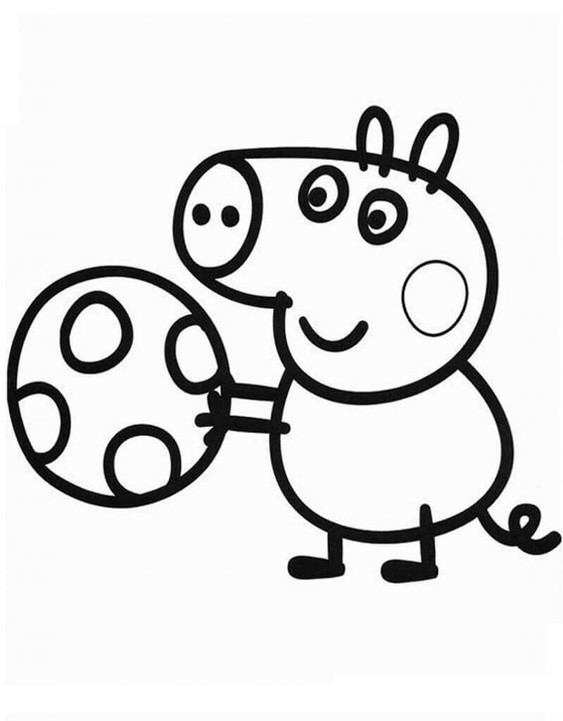 Peppa Pig Boyama Sayfaları – Boyama Online