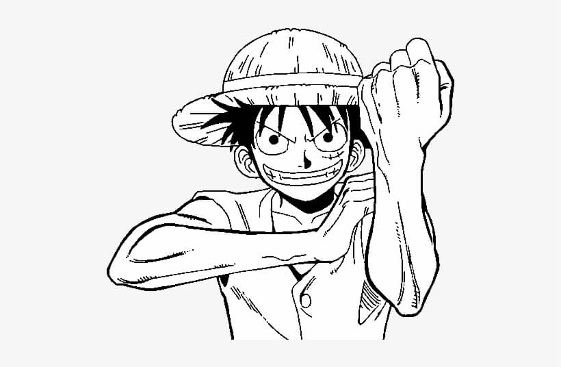 Luffy Boyama Sayfaları – Boyama Online
