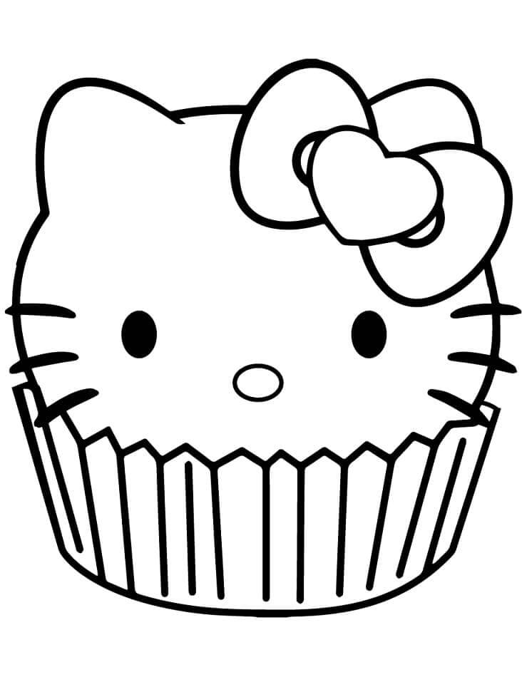 Merhaba Hello Kitty Boyama Sayfası – Boyama Online