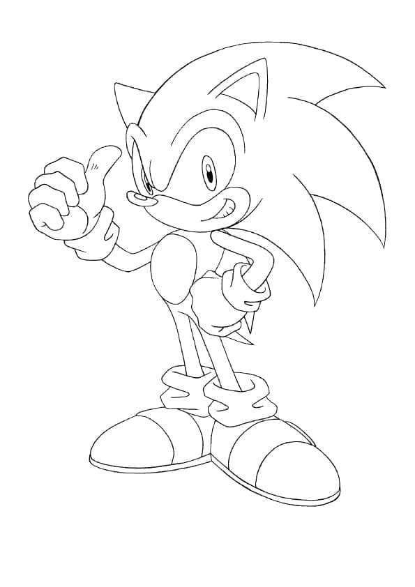 Sonic Boyama Sayfaları – Boyama Online
