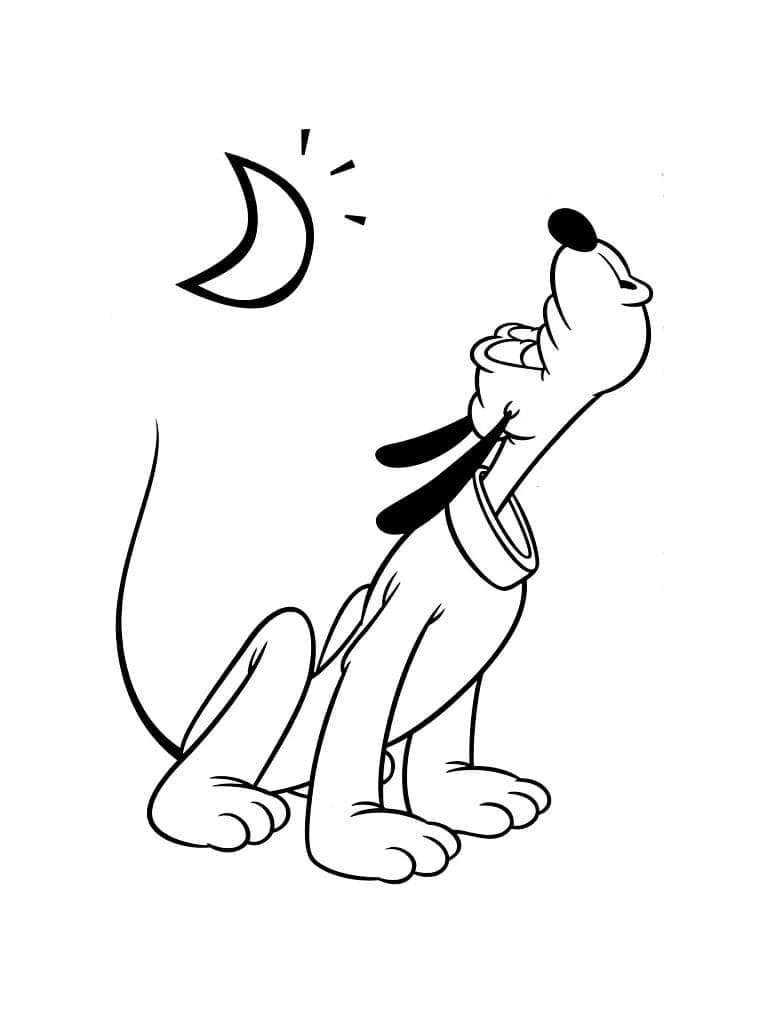 Dibujos De Pluto De Disney