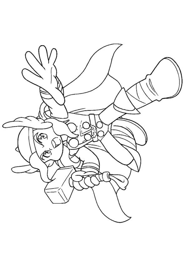 Thor Boyama Sayfaları – Boyama Online