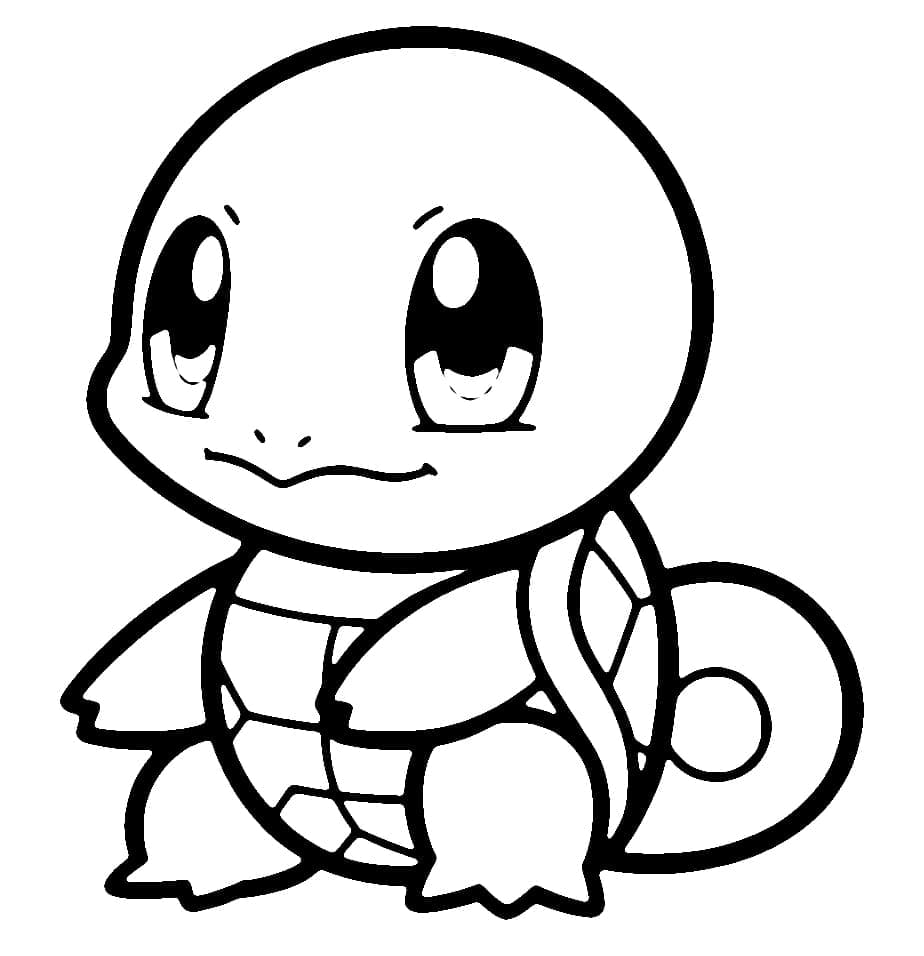 How To Draw Squirtle Pokemon Drawing Tutorial Youtube