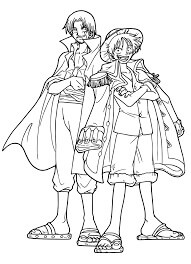 Havalı Luffy Boyama Sayfası – Boyama Online