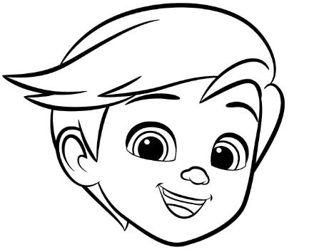 tim patron bebekte Boyama Sayfası – Boyama Online