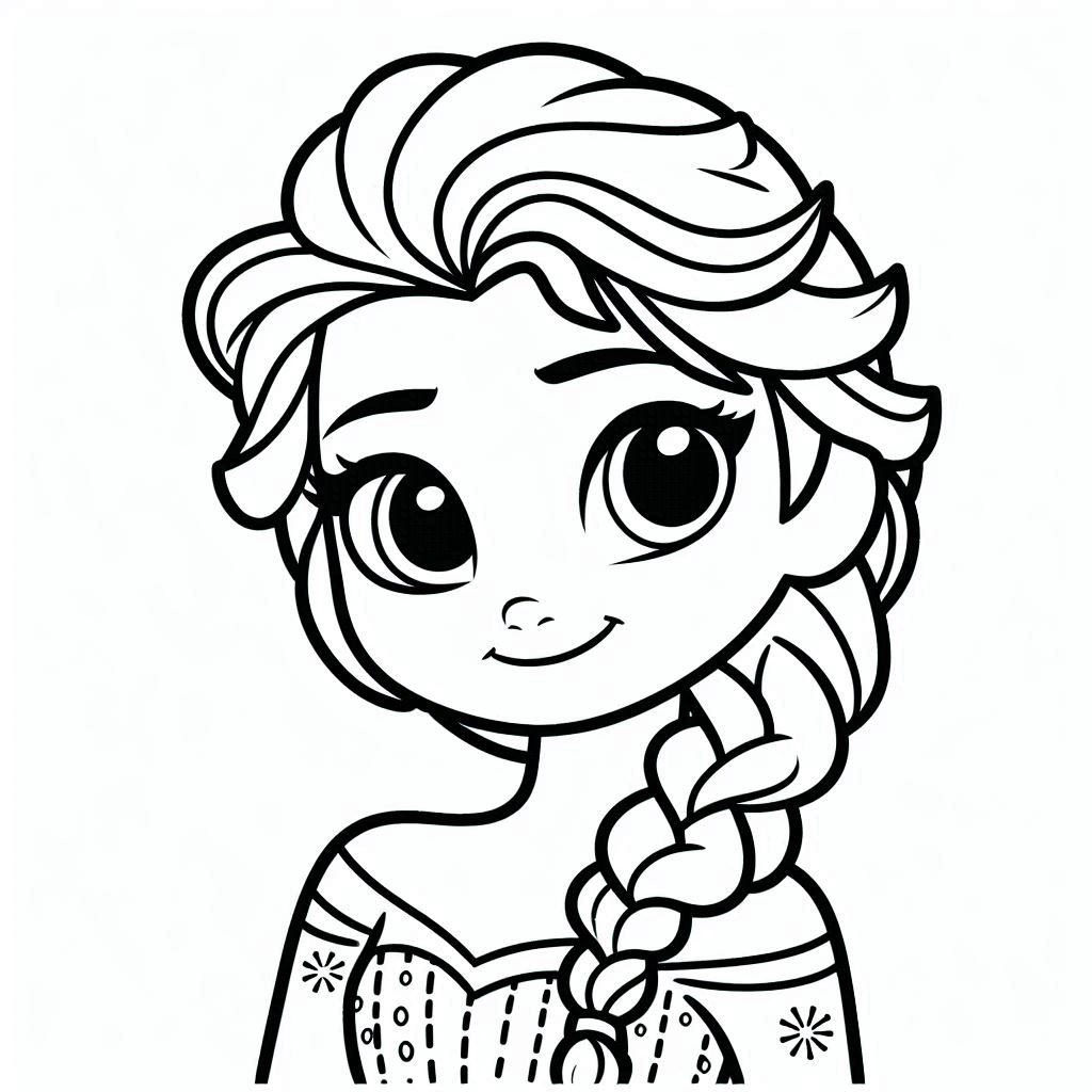 Elsa Boyama Sayfaları – Boyama Online